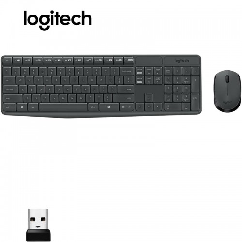 Logitech MK235 Wireless Keyboard and Mouse Combo - Gold One Computer