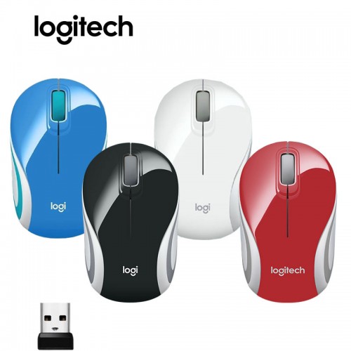 Logitech M187 Mini Wireless Mouse - Gold One Computer