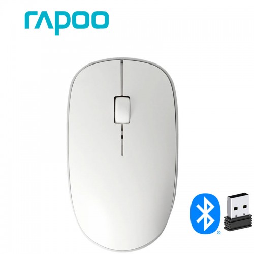 Rapoo M200 Silent Wireless & Bluetooth Mouse - Gold One Computer