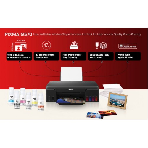 Canon PIXMA G570 Single Function - Gold One Computer